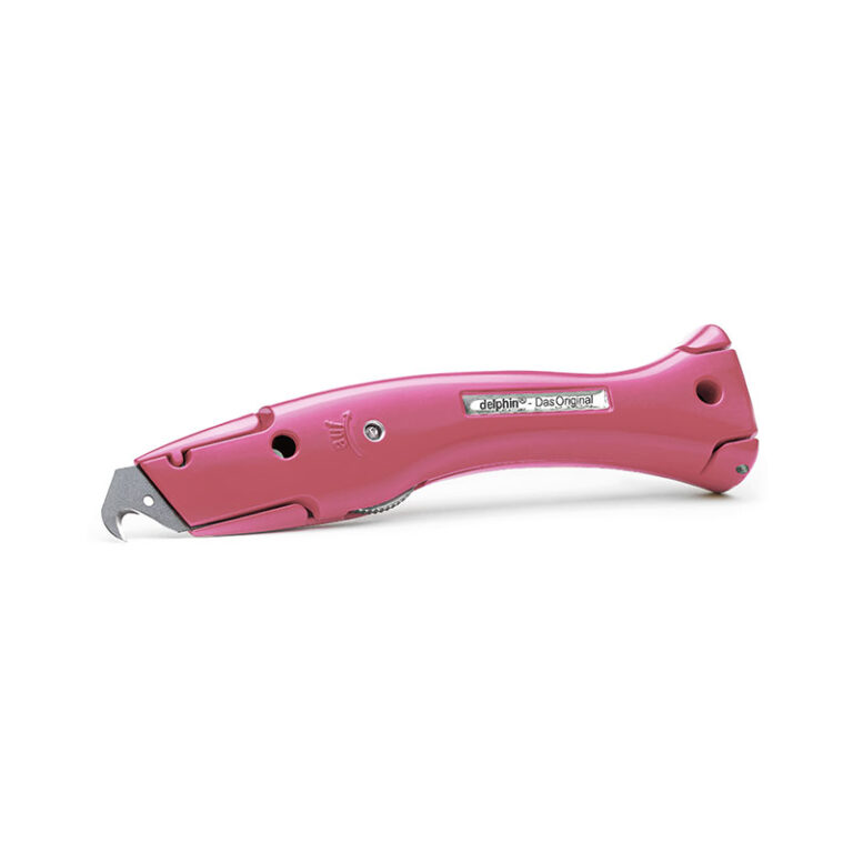Delphin mes + houder Farb Edition Pink 100250-K-1-P | Roofsale