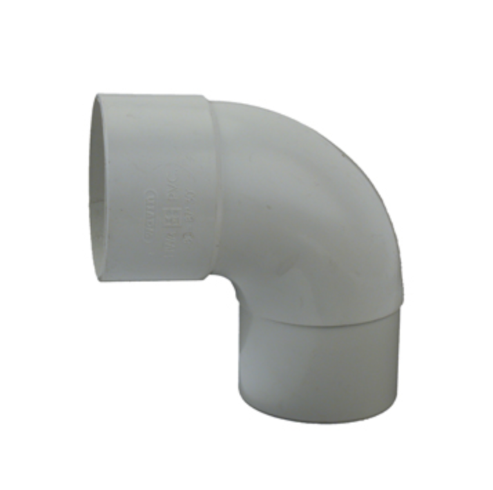 PVC HWA Bocht 88° WI 80 M/VS | Roofsale